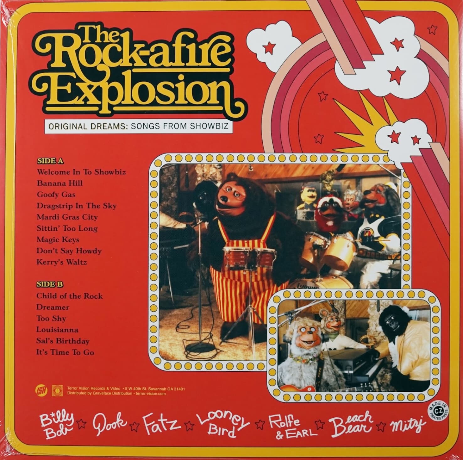 The Rock-afire Explosion - Original Dreams: Songs from Showbiz by Aaro ...