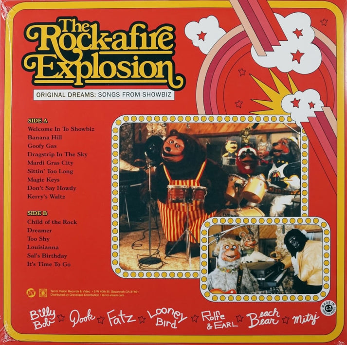 The Rock-afire Explosion - Original Dreams: Songs from Showbiz by Aaro ...